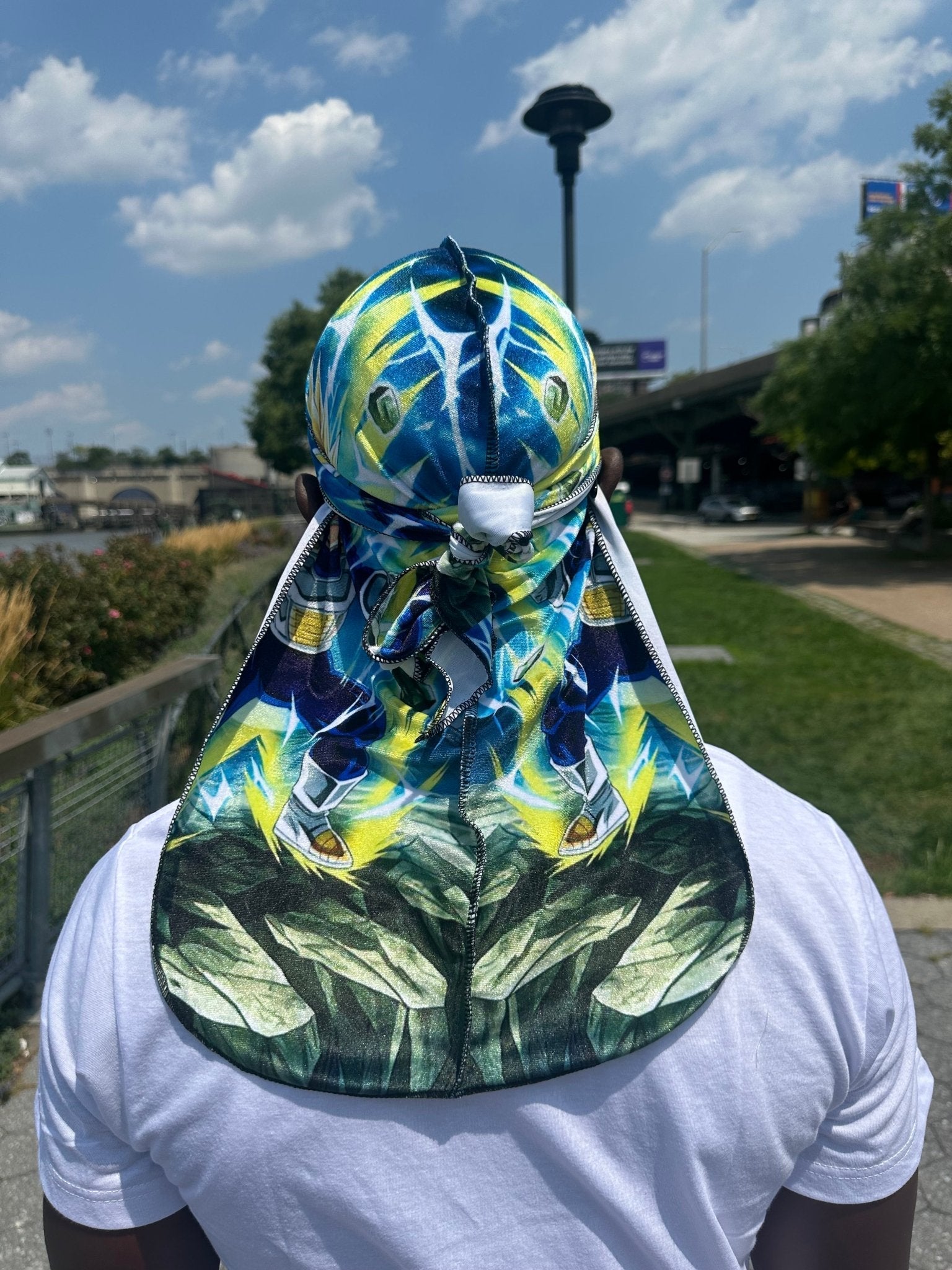 Vegeta Velvet Durag – Double R Rags